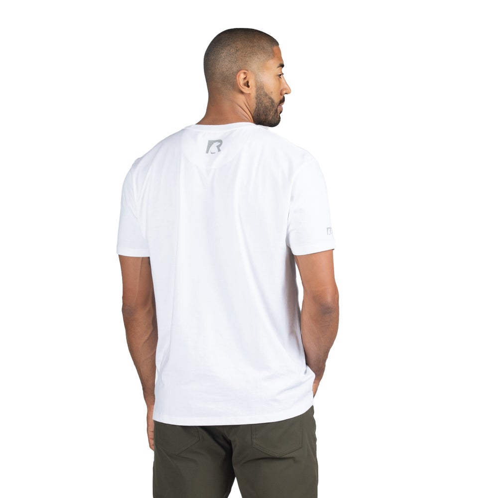 RTIC Logo Short Sleeve T-Shirt, White, L