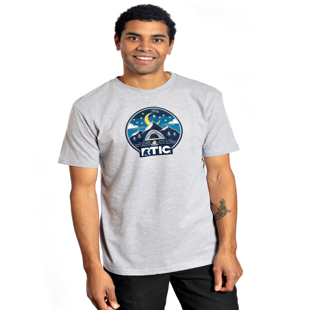 Night Camp Short Sleeve T-Shirt | RTICOutdoors.com