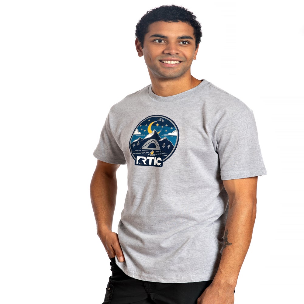 Night Camp Short Sleeve T-Shirt | RTICOutdoors.com