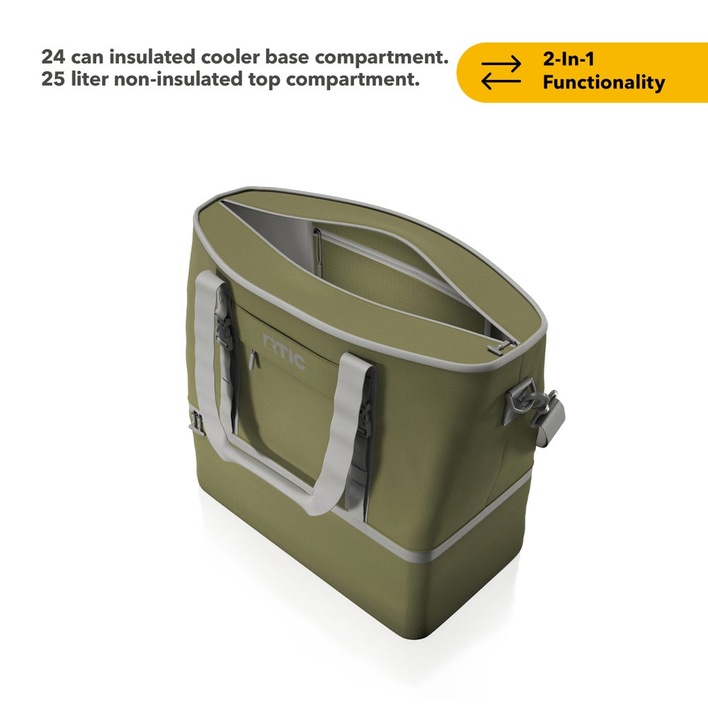 2-in-1 Chillout Bag: Cooler & Tote | RTIC